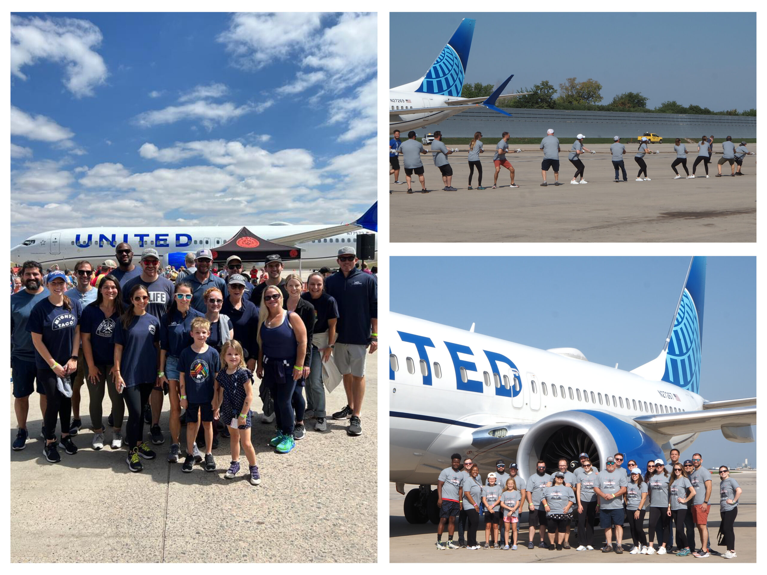 Plane Pull Teams Flex at ORD and DEN! - JWI